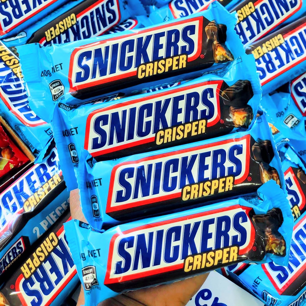 Snickers Crisper Chocolate Bar 40g | Shopee Philippines