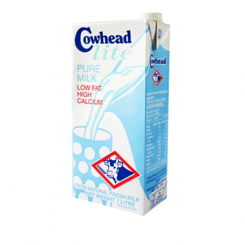Cowhead Low Fat Lite High Calcium Ultra High Temperature Pure Milk 1 ...
