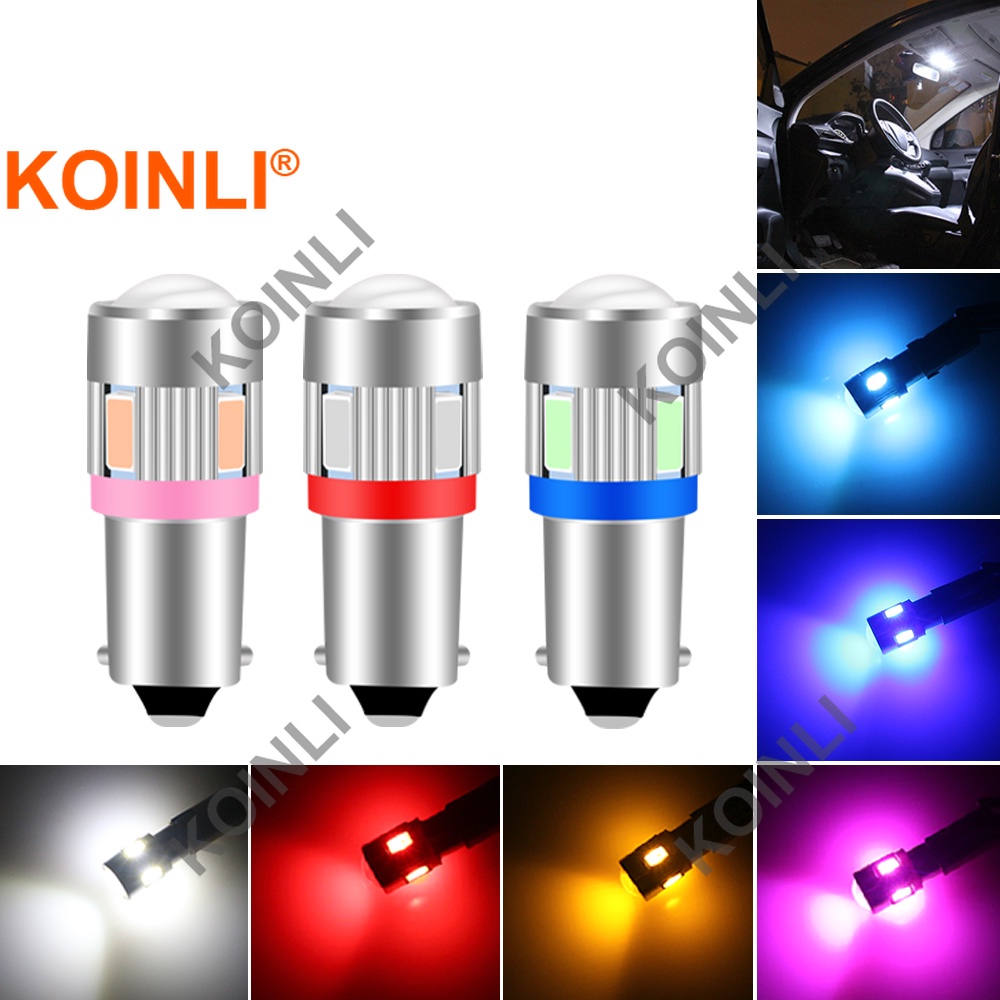 KOINLI 2PCS BA9S T4W Led Light Car Interior Parking Lights Reading ...