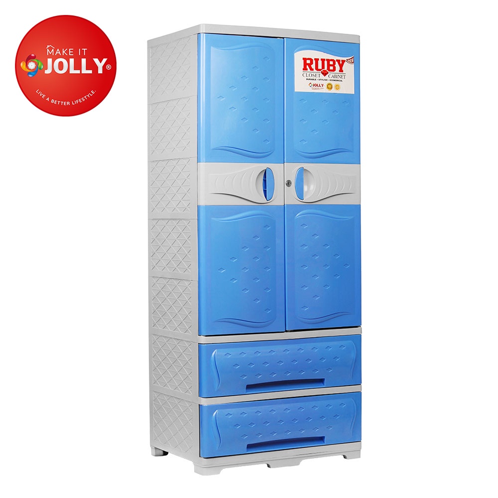 JOLLY PLASTIC Ruby Closet Cabinet | Shopee Philippines
