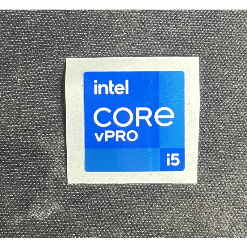 Intel Core i5 vPro 11th gen original logo Sticker | Shopee Philippines