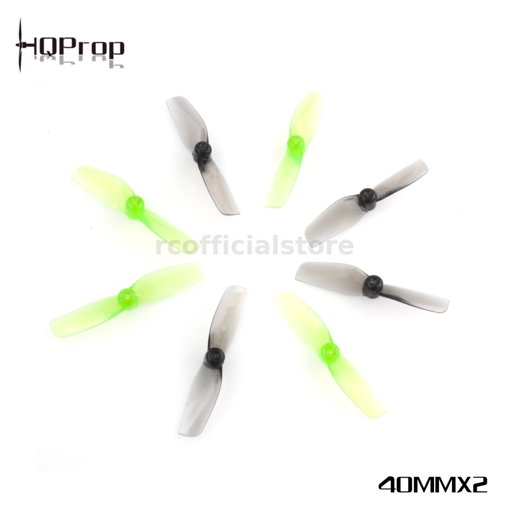 HQProp Micro Whoop Prop 40mmx2 40mm 2-Blade Propeller 1.0mm Shaft for ...