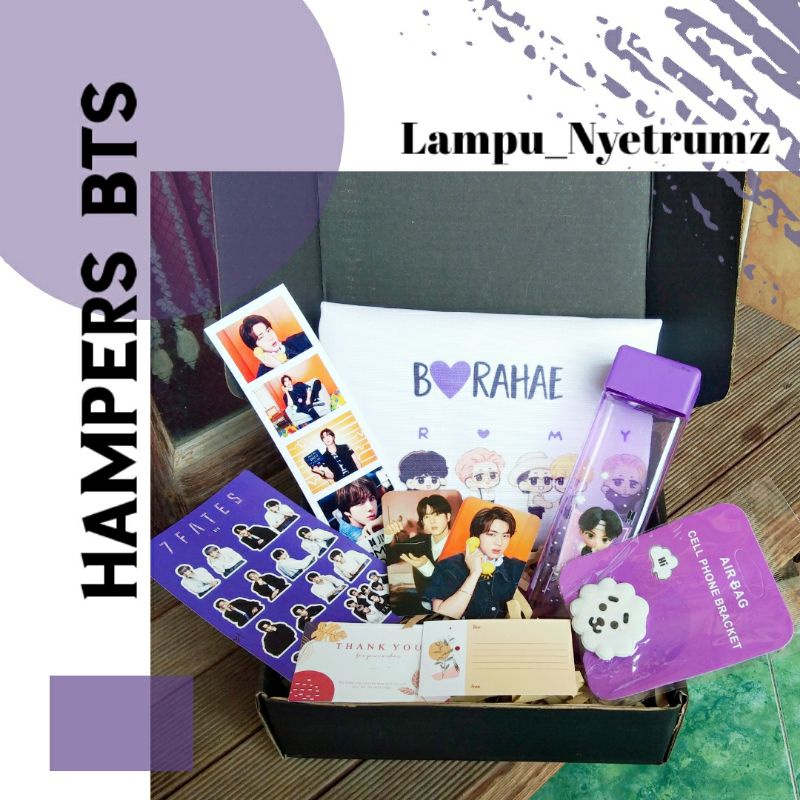 Hampers totebag bts Hampers bts Hampers BT21 Gifts bts kpop Birthday ...