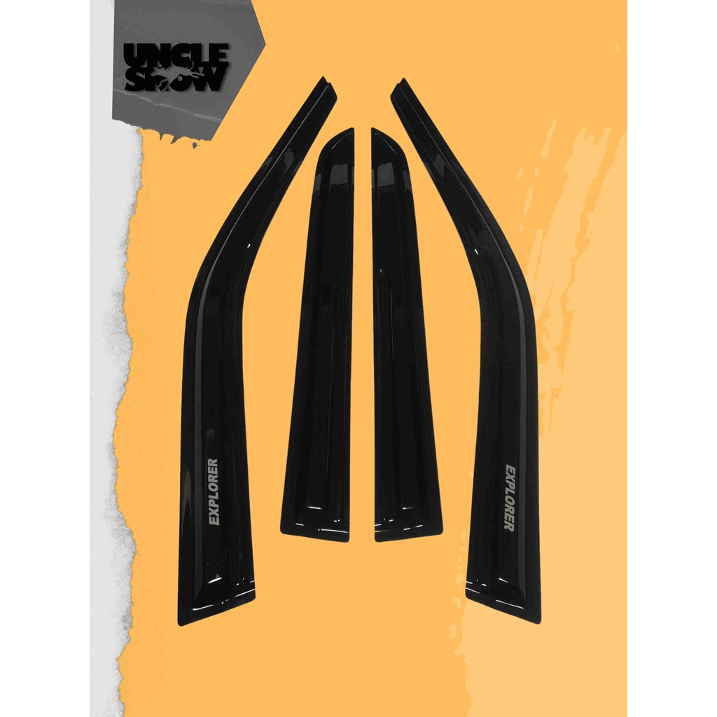 Rain Visor Ford EXPLORER Mugen 2011 2012 2013 2014 2015 2016 2017 2018 ...