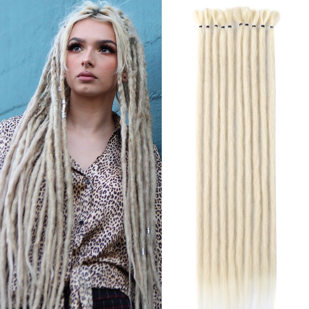 Reggae Locks Handmade DreadLocks Hair Extension Hip Hop Crochet Hair ...