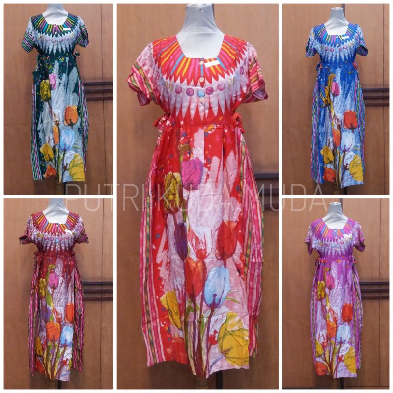 Hap Chibi Negligee Short Sleeve tulip Flower | Shopee Philippines