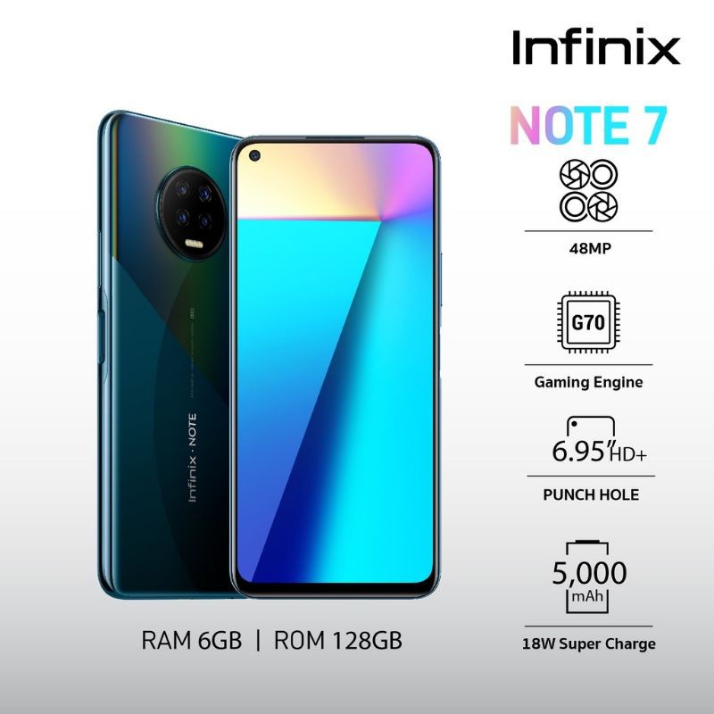 Infinix Note 7 6GB RAM + 128GB ROM Original Phone | Shopee Philippines