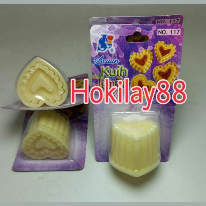 Reference cake mold 117 love serrated motif Jem Tat Sin Lian Malaysia ...