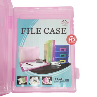 Plastic File Case Legal Size #173 documents papers case | Shopee ...