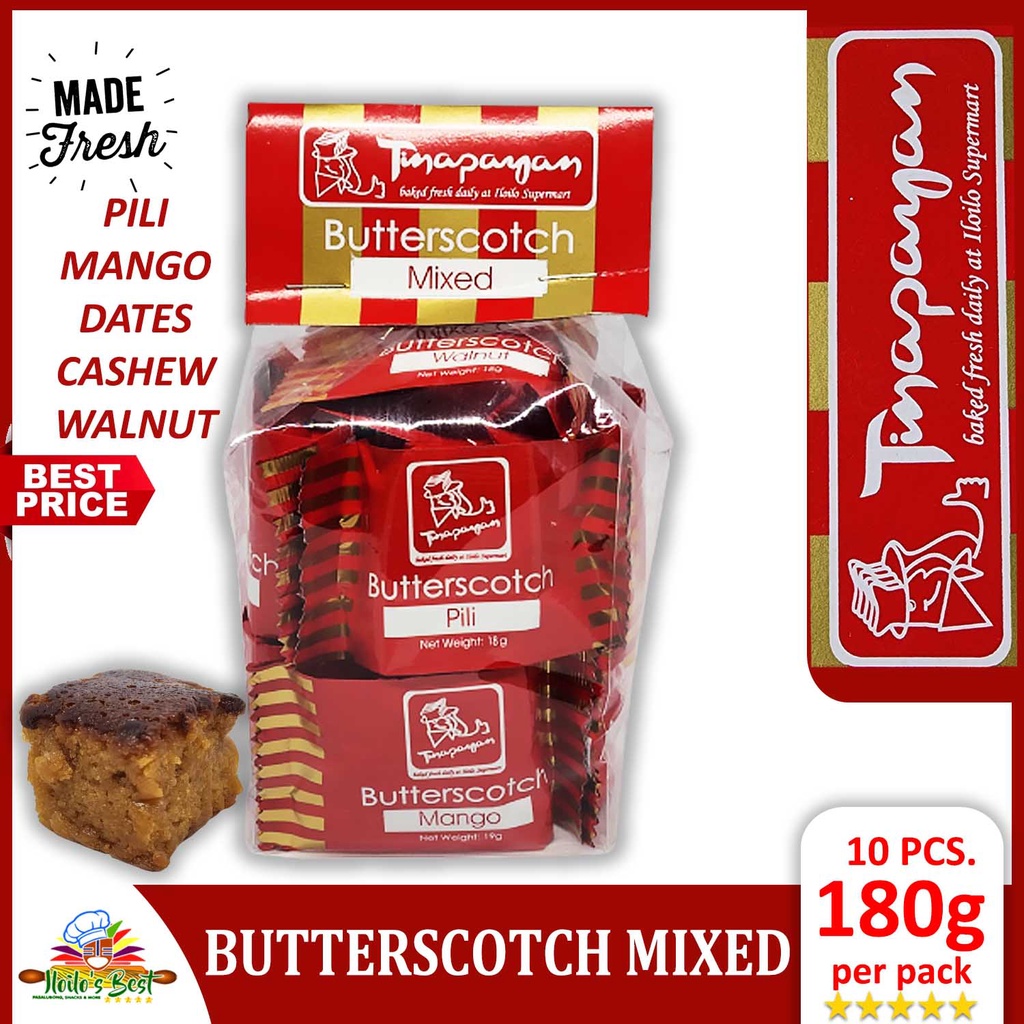 Iloilo's Best | Butterscotch Mixed | Tinapayan | Snacks | Brownies ...