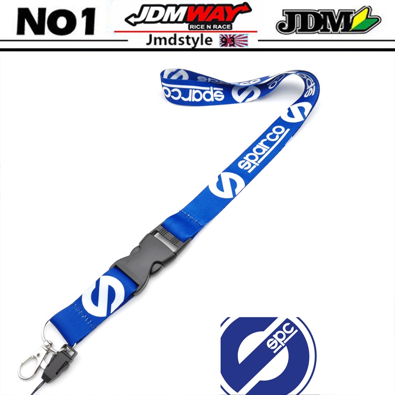 New Design For SPARCO Badges Mobile Phone Lanyard Key Ring Sling Badge ...