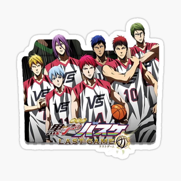 Anime Stickers / Kuroko no Basket Anime Sticker Collection / Laminated ...