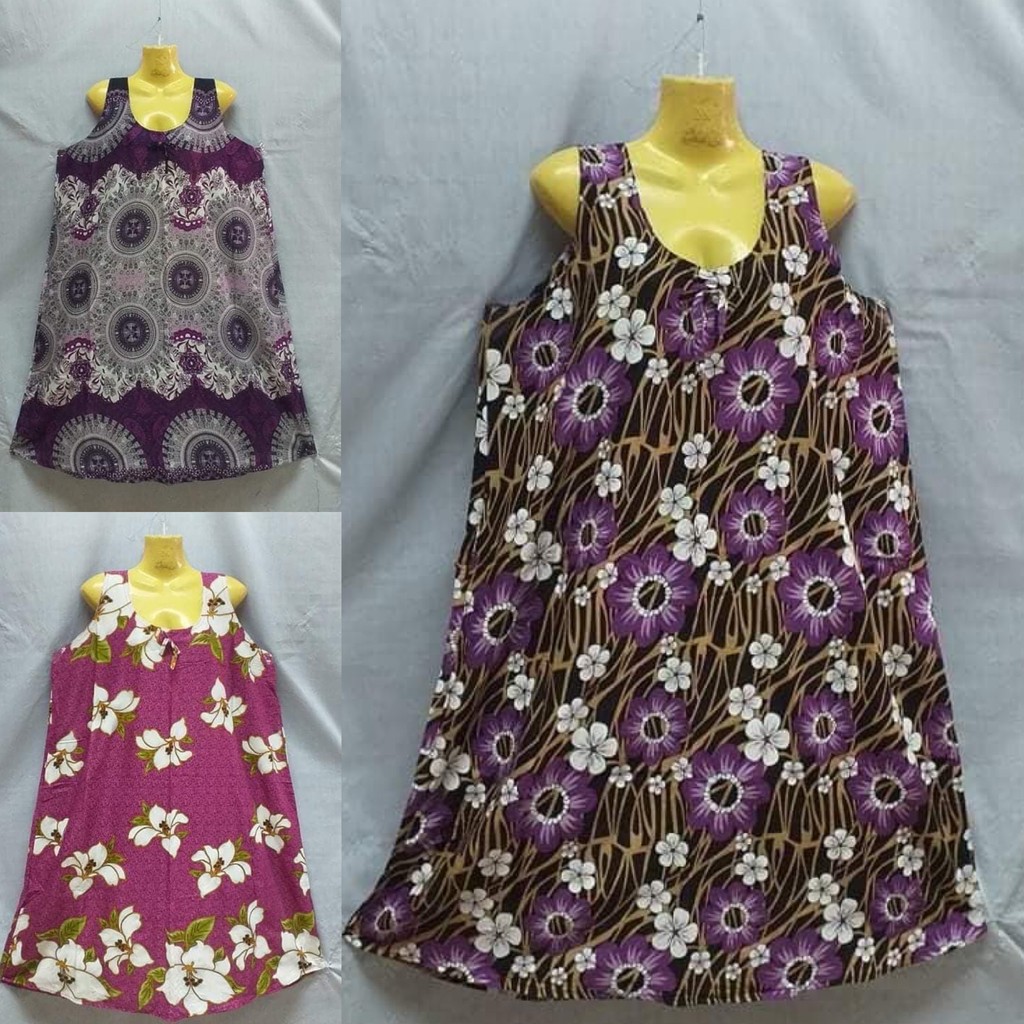 XL Lilias Sando Balloon Duster Dress Thailand Rayon Pambahay Pantulog ...