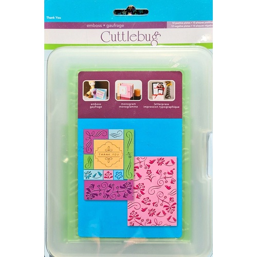 Provo Craft Cuttlebug Embossing Plates - True Love | Shopee Philippines