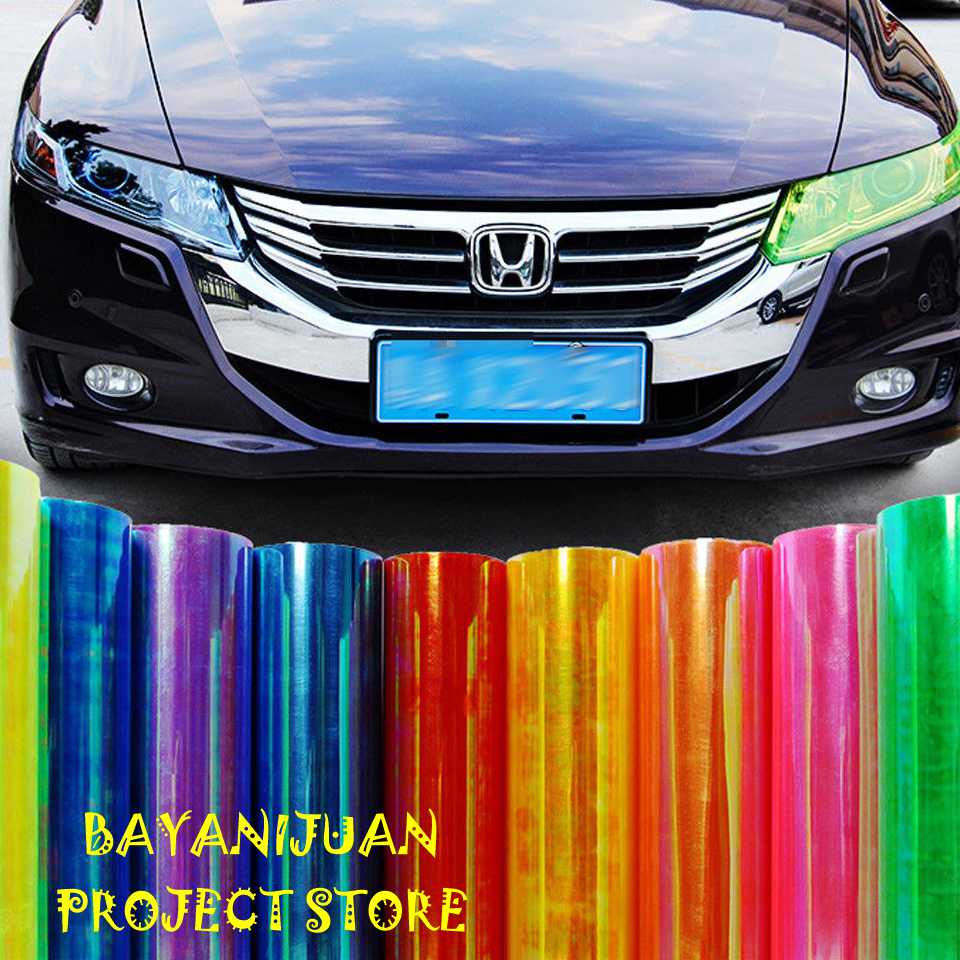 rainbow transparent tint sticker buy 1 get 1 free headlight tint ...