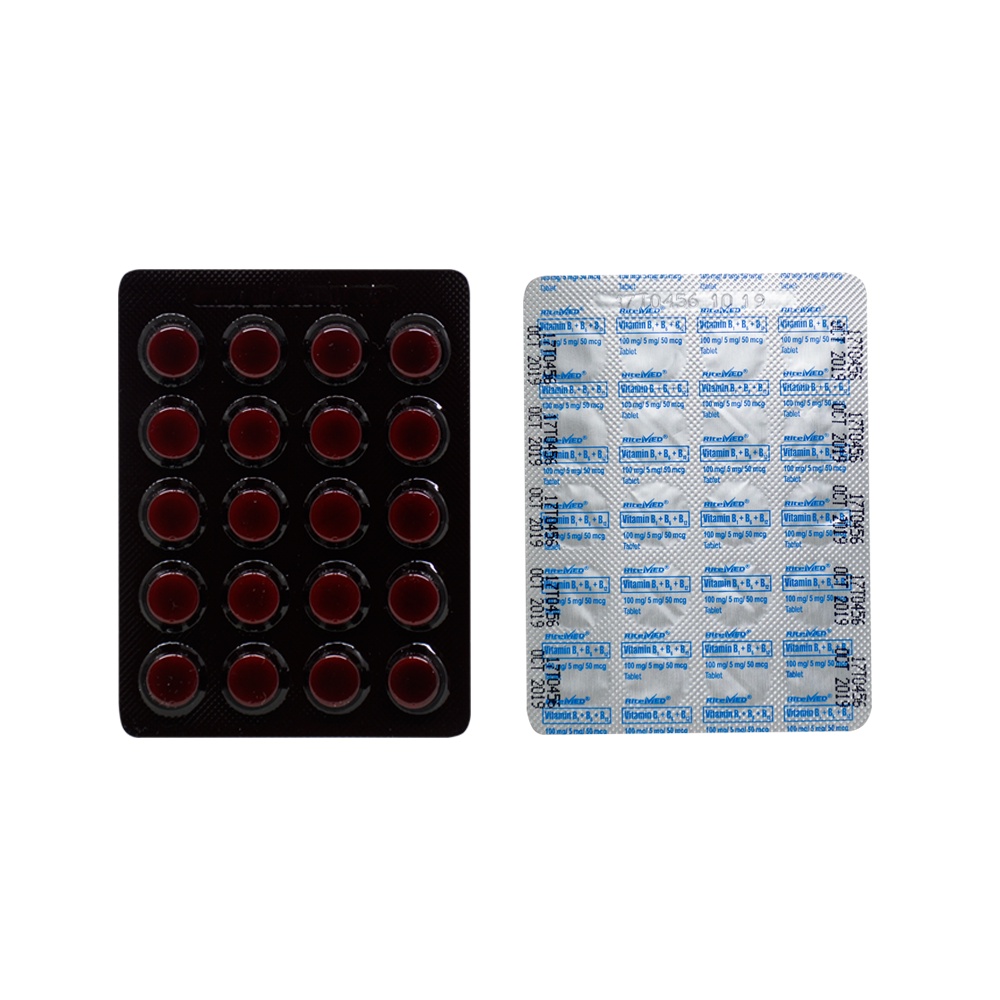 RITEMED Vitamin B1 + Vitamin B6 + Vitamin + B12 1 Tablet [sold per ...