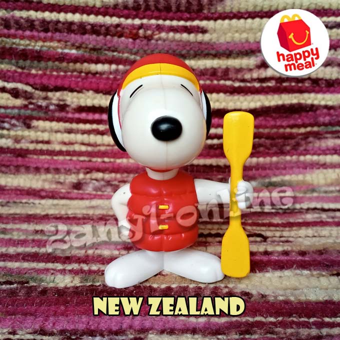 Mcdo Happy Meal Toy Snoopy World Tour - NEW ZEALAND | Shopee Philippines