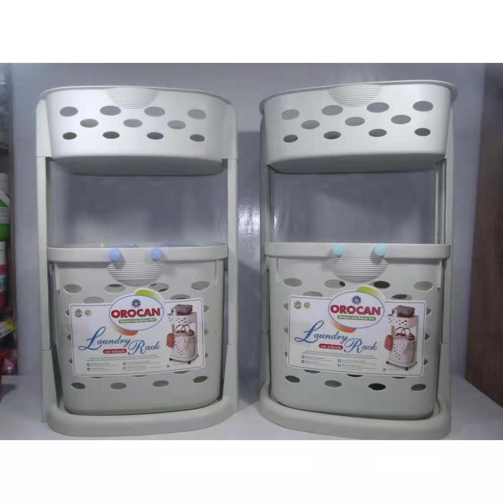 #8788 Orocan Laundry rack on the wheels (rondom) | Shopee Philippines