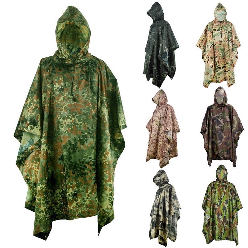 Camouflage Raincoat Bat Raincoat (3design) | Shopee Philippines