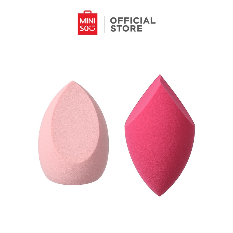 MINISO Makeup Sponge Set (Double Slant) | Shopee Philippines