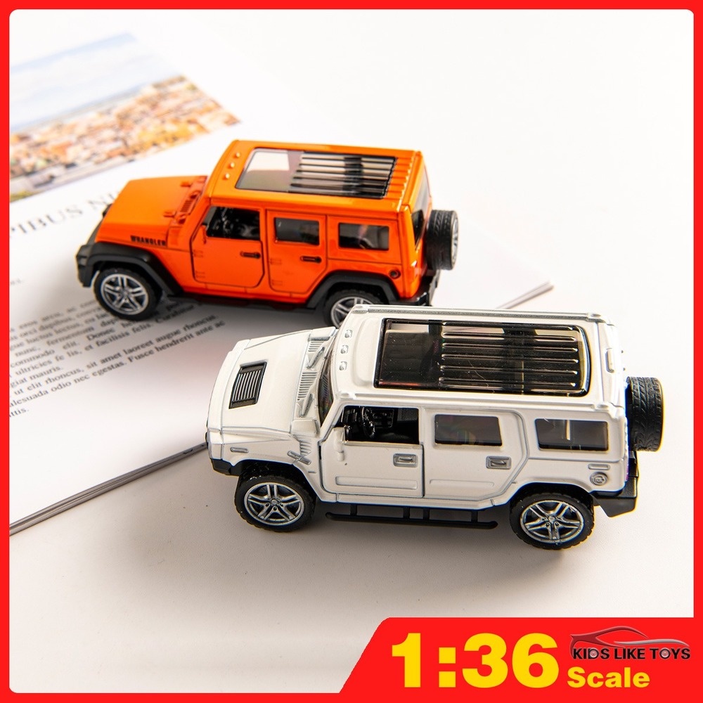 KLT Scale 1/36 Alloy Off-road vehicle series SUV pull back car model ...