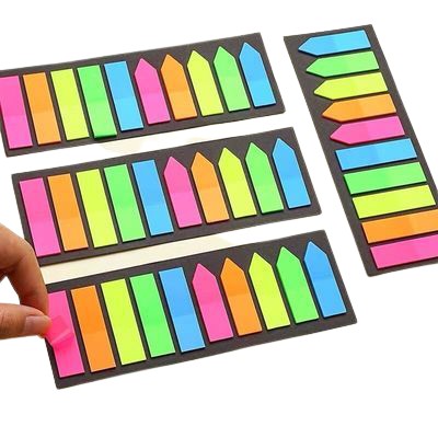 Fluorescent Film Post-it Sticker Indicator Classification Index ...