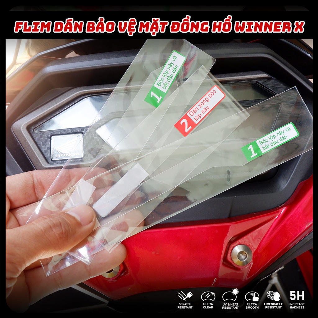 Winner X PPF [honda RSX] sticker protects the honda Winner X PPF ...