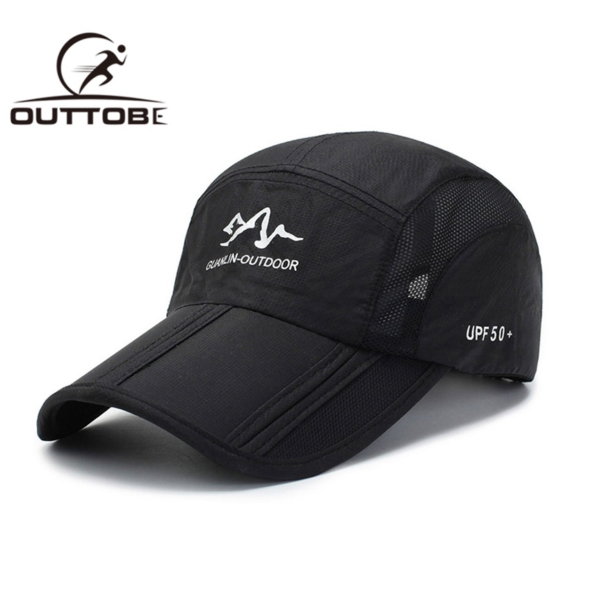 Outdoor Caps Foldable Baseball Cap Quick-drying Comfortable Hat ...