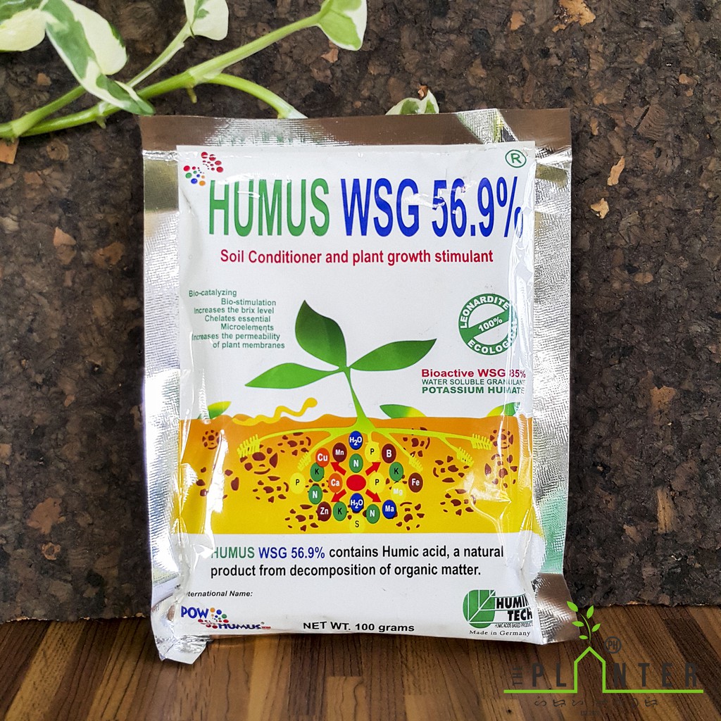 HuminTech HUMUS WSG 56.9% Soil Conditioner and plant growth stimulant ...