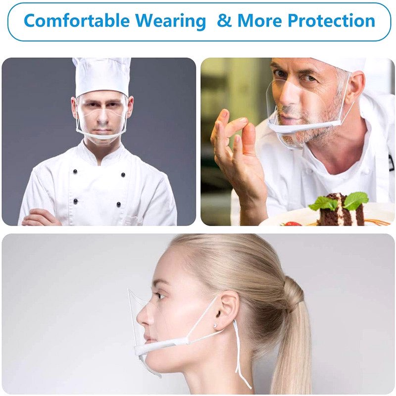 Spit Guard Sanitary Food Preparation Mask 10pcs/Box | Shopee Philippines