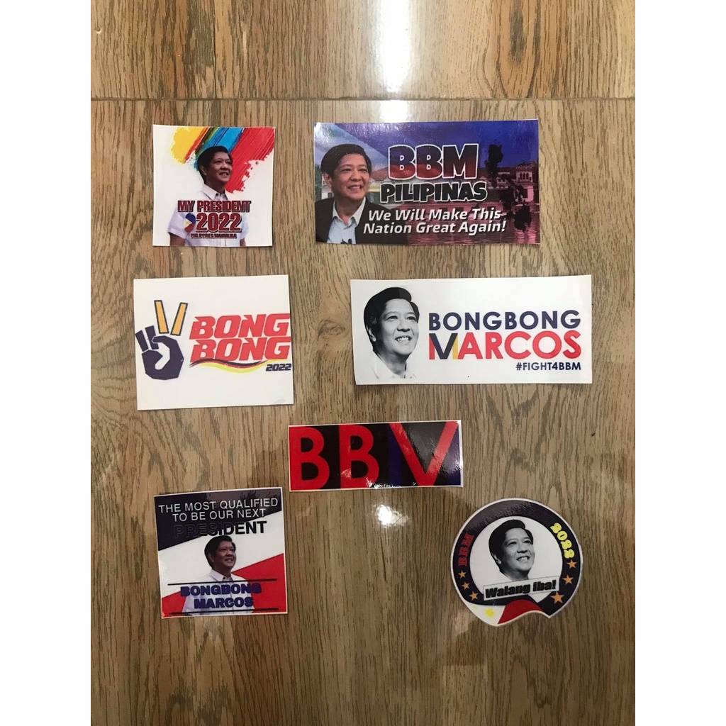 BBM Bong Bong Marcos Waterproof Stickers | Shopee Philippines