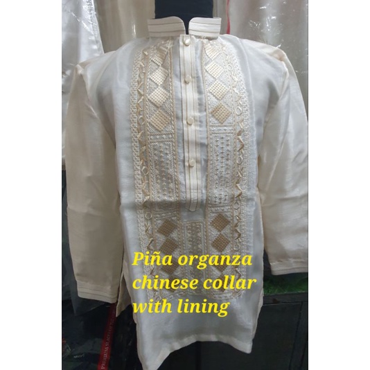 COD pintax sport pinya organza barong | Shopee Philippines