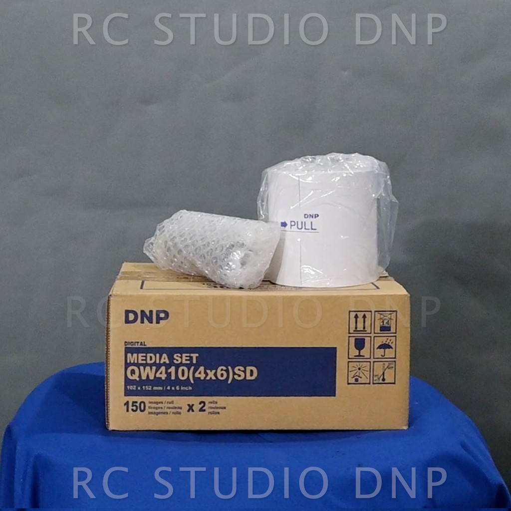 1roll DNP dnp QW410 4R photo media set 150prints | Shopee Philippines