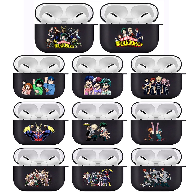 My Hero Academia MHA Case for Apple Airpods 1 2 3 Pro Anime Silicone ...