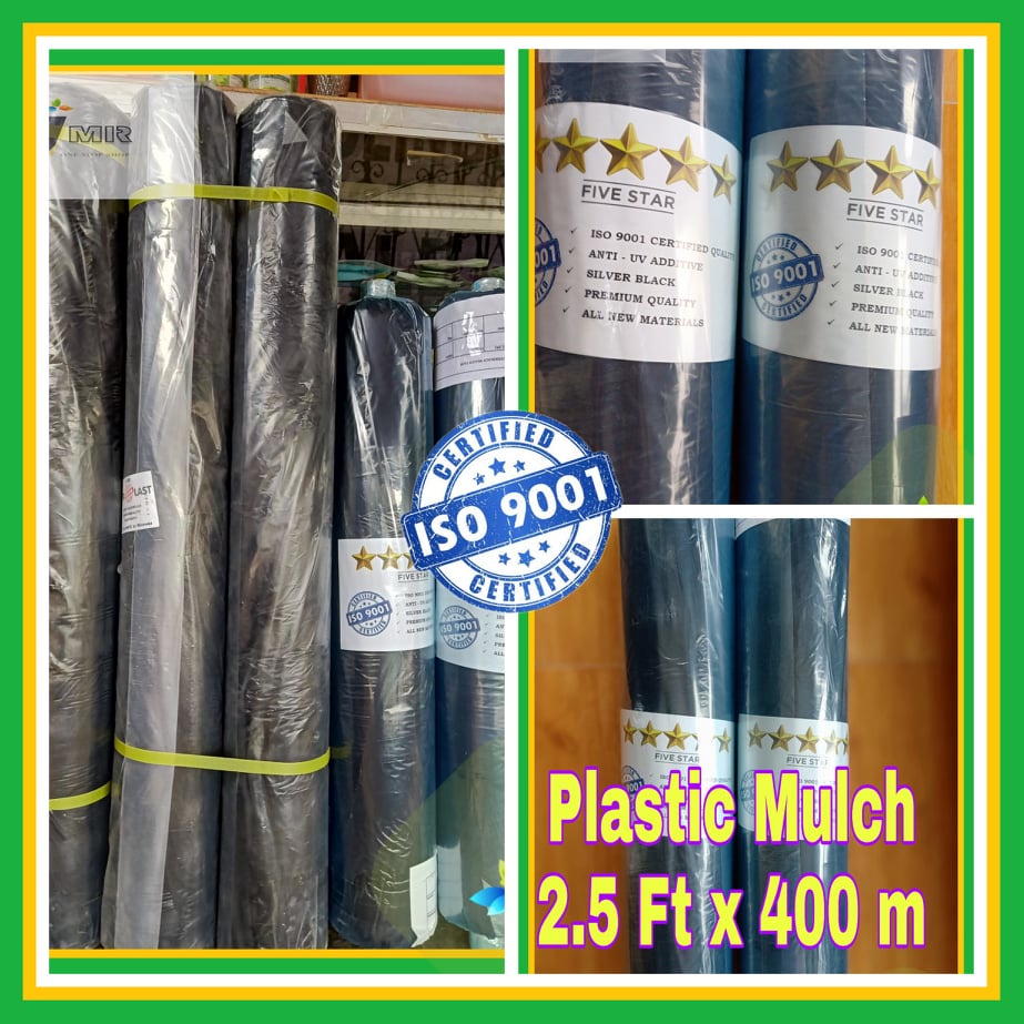 High Quality Plastic Mulch Film 2.5Ft x 400 meters per Roll ...