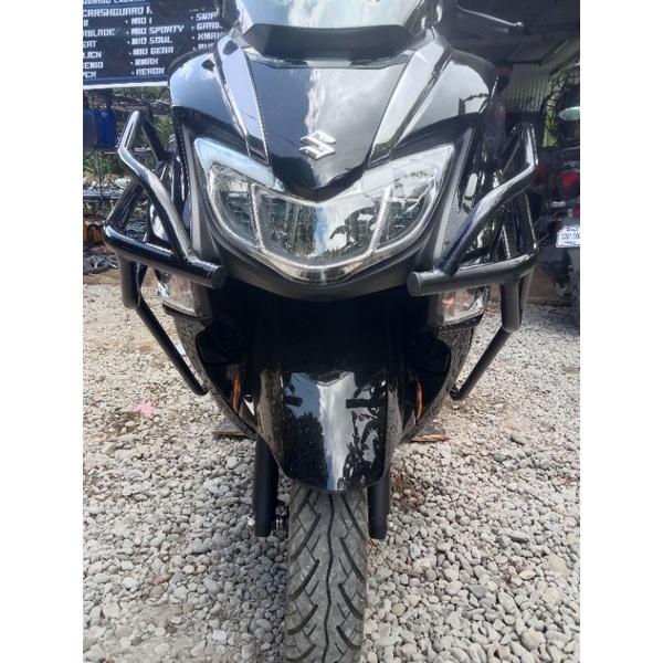 SUZUKI BURGMAN STREET/Burgman Ex - CRASH GUARD HALF DESIGN ...