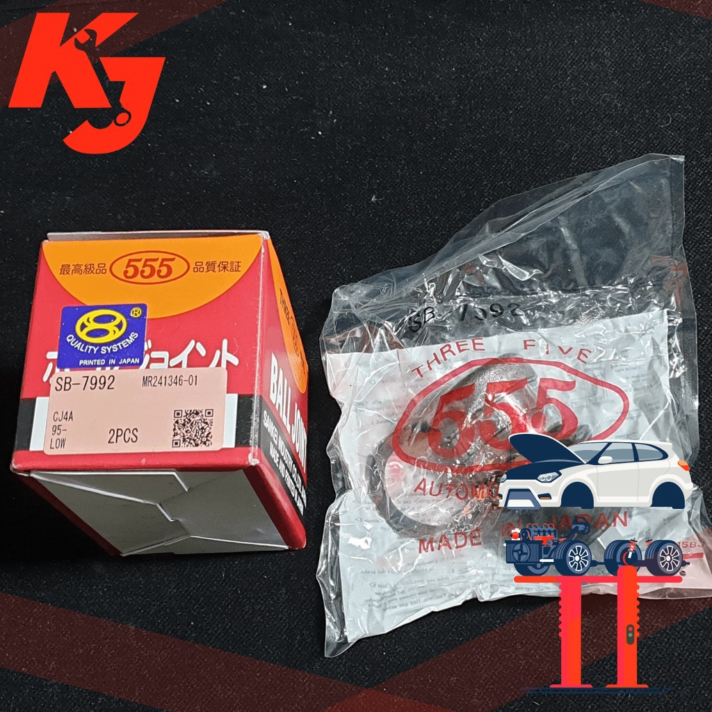 555 Ball Joint Lower Mitsubishi Lancer GSR CJ4A 1995-2002 (MR241346-01 ...