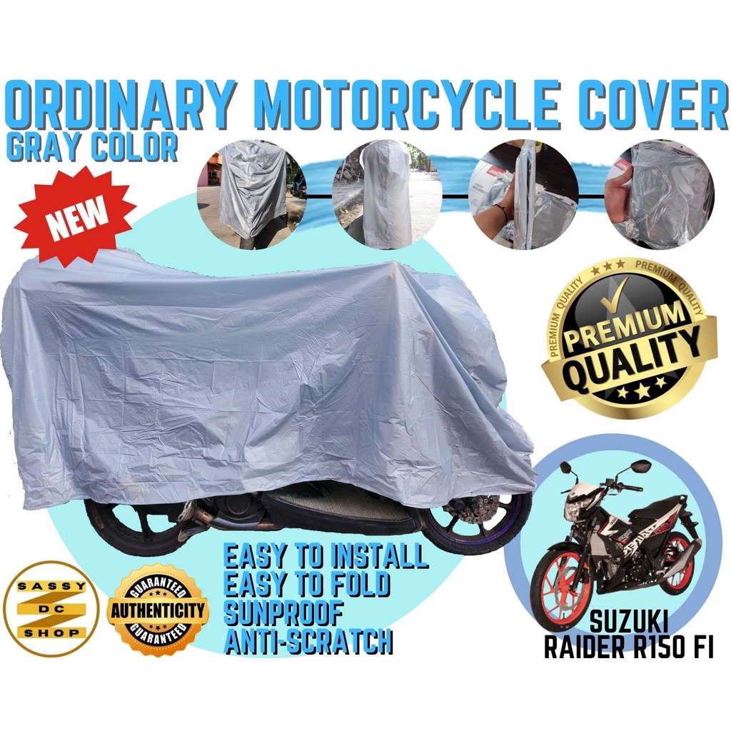 MOTOR COVER | SUZUKI Raider R150 Fi | ORDINARY MOTORCYCLE COVER | MC ...