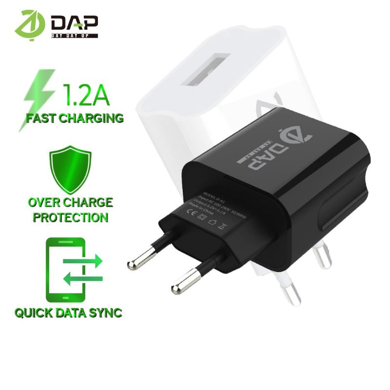 Tc DAP Adapter Fast Charge USB Charger Head Official Guarantee 1 Year ...