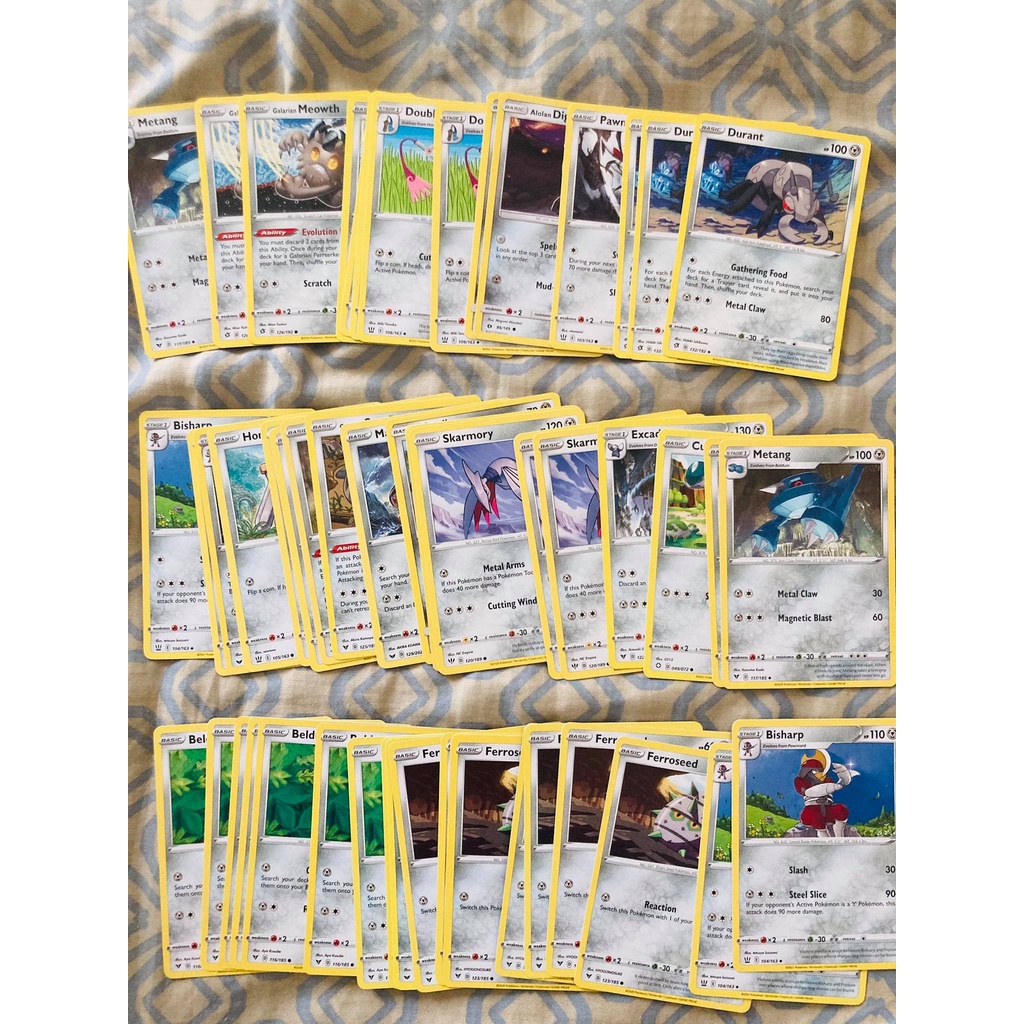 Original Pokemon TCG Cards STEEL / METAL Singles SALE!! Commons and ...