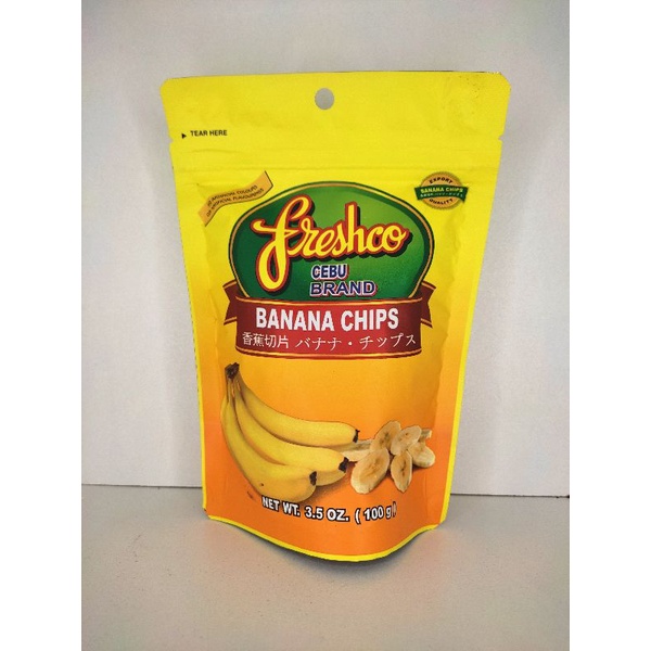 Banana Chips 100g (Freshco) | Shopee Philippines