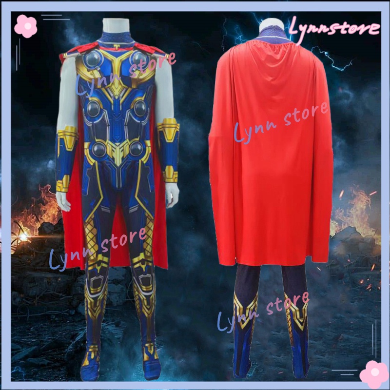 Thor Cosplay Costume Marvel Movie Thor: Love and Thunder Cosplay Thor ...