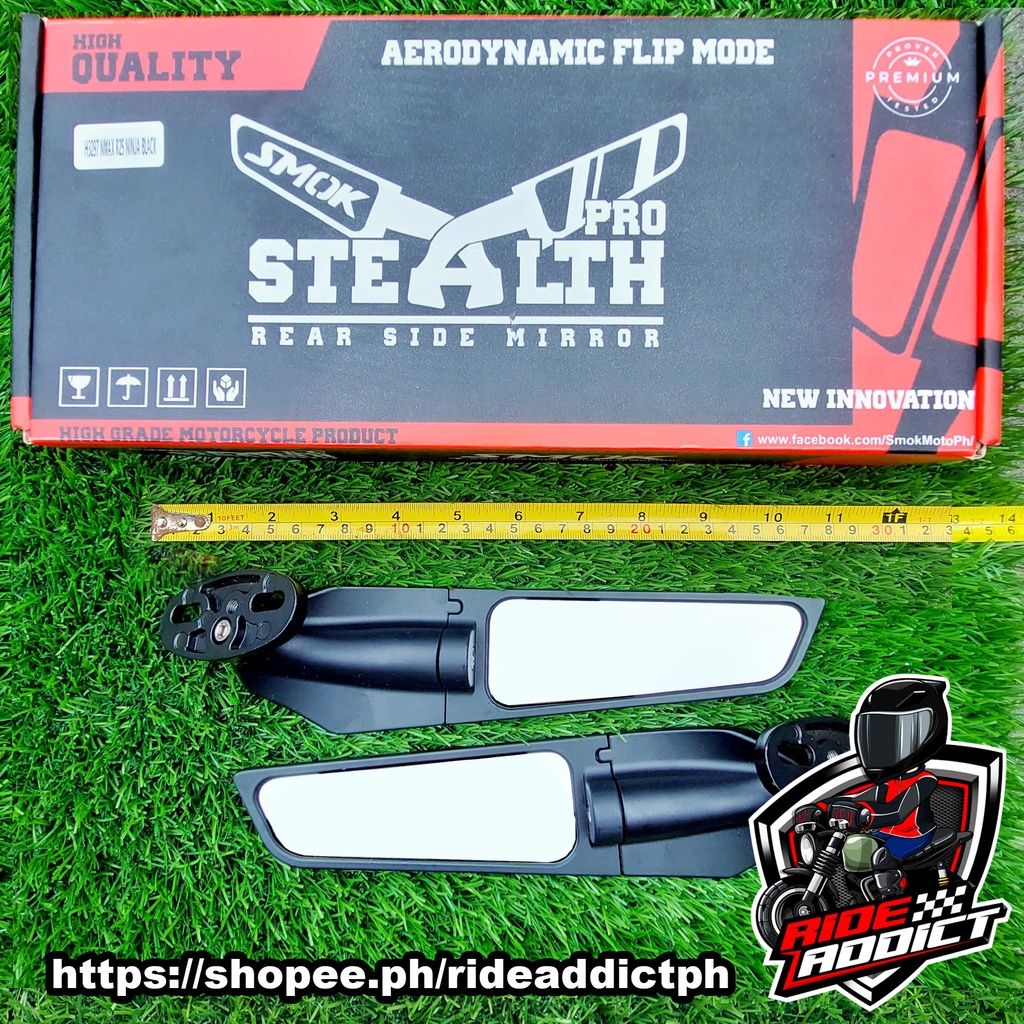 Stealth Winglet Side Mirror | Shopee Philippines