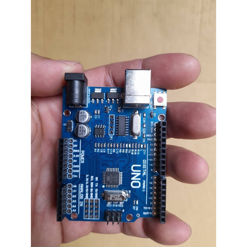 Arduino Uno R3 SMD ATmega328 Embedded Chip With USB Data Cable | Shopee Philippines