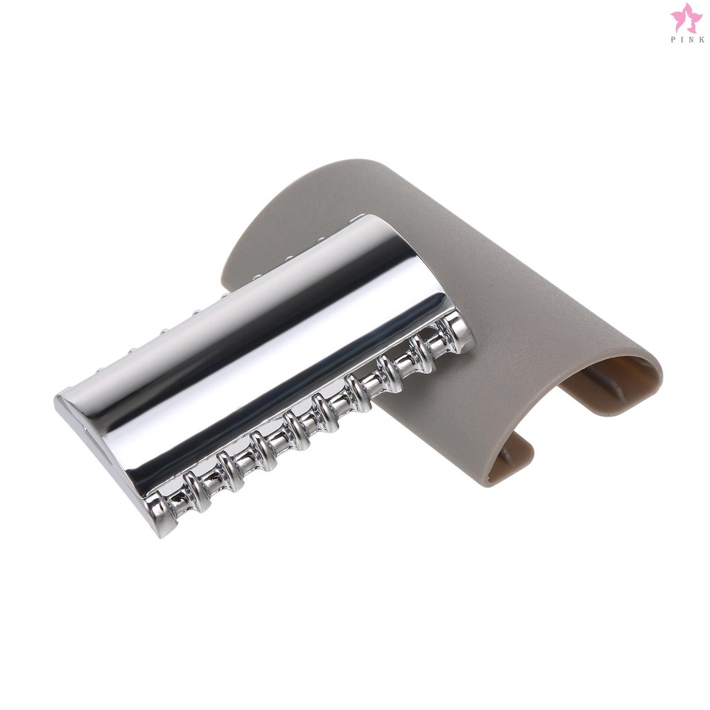 Double Edge Safety Razor Stainless Steel Open Comb Head Men Safety ...