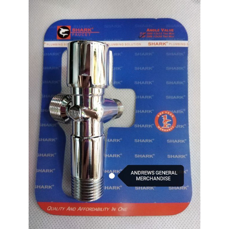 SHARK TWO WAY ANGLE VALVE (SF 2596) | Shopee Philippines