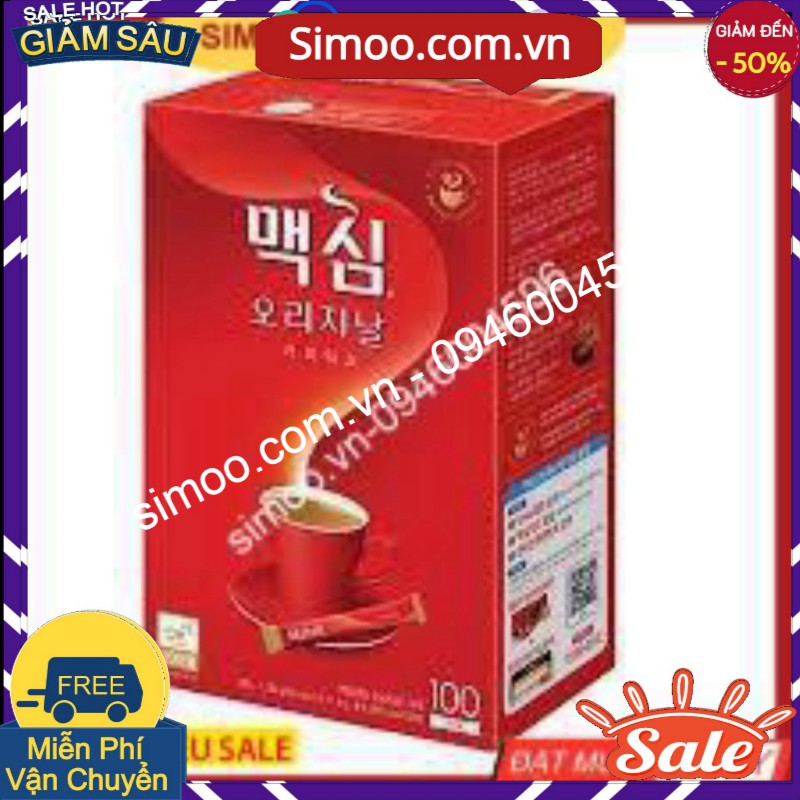 Genuine PRODUCTS Pure Maxim Coffee 100 packs - Korea | Shopee Philippines