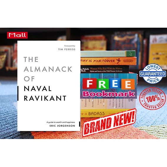 Glittered Cover The Almanack of Naval Ravikant Eric Jorgenson Paperback ...
