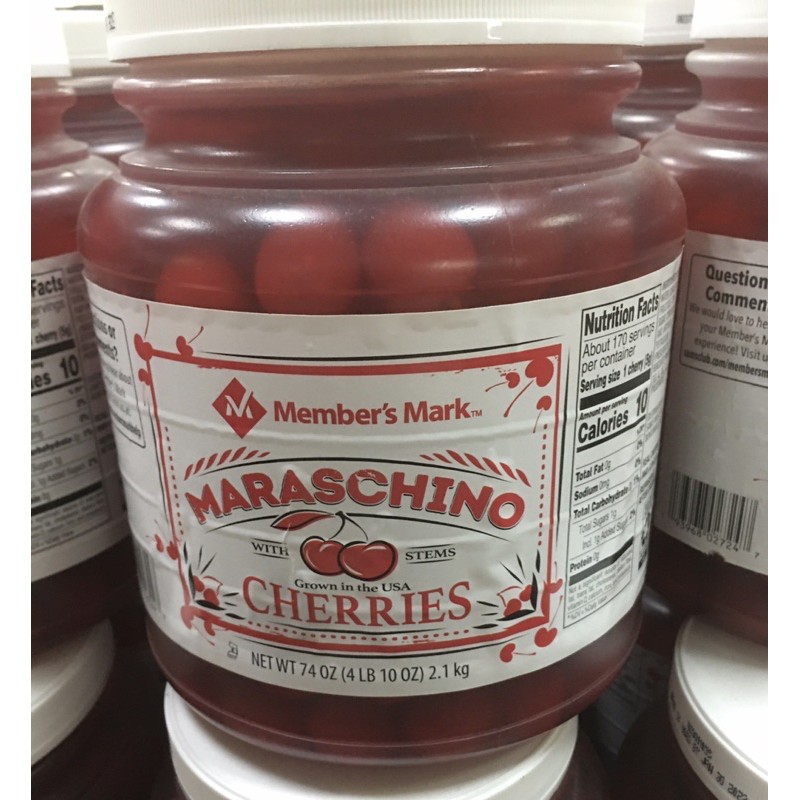 Member’s Mark Maraschino Cherries, 74 oz | Shopee Philippines