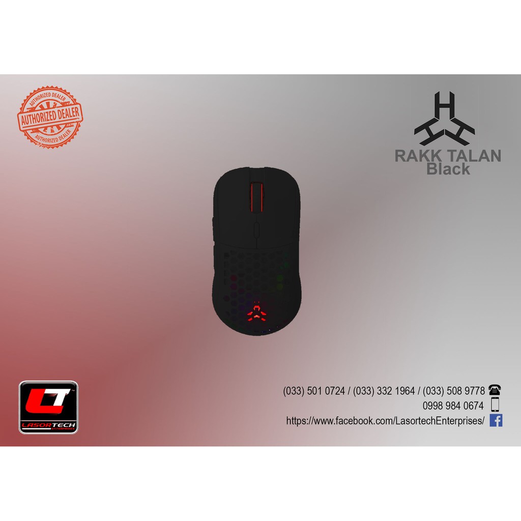 RAKK TALAN Wireless Gaming Mouse - Black | Shopee Philippines